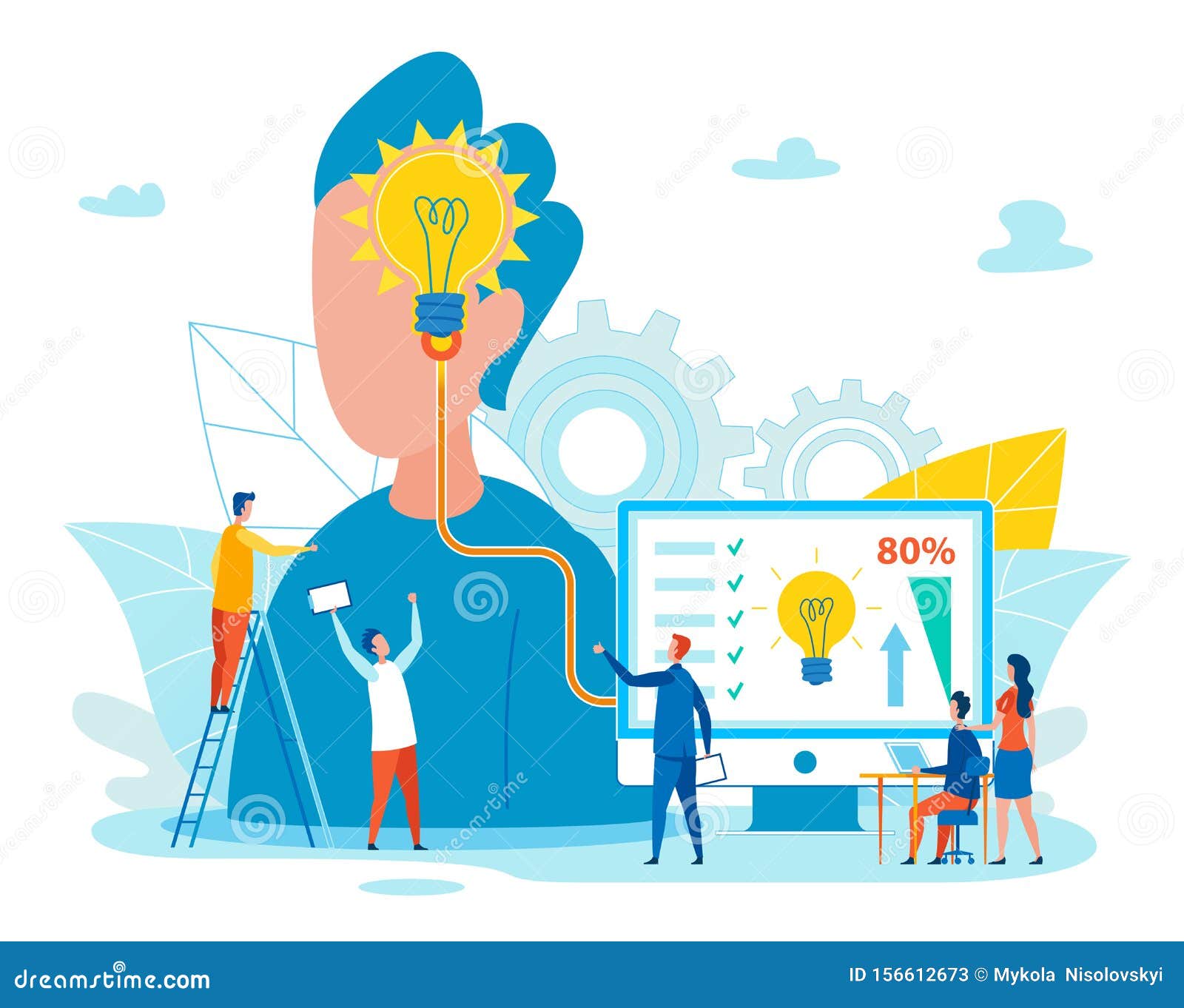 Informational Poster Set Sketch Hand Drawn 5 Htp. Cartoon Vector ...