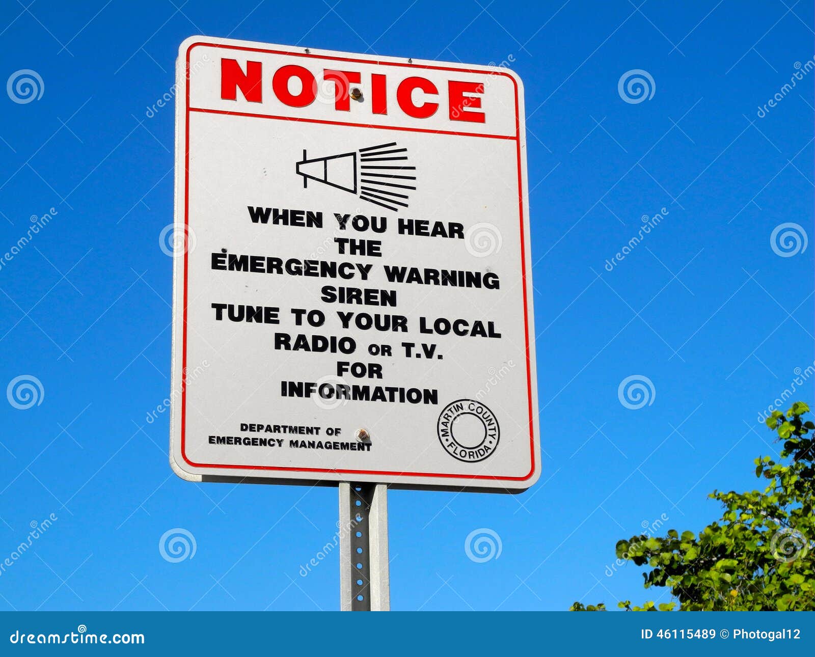 Informational Sign stock image. Image of foliage, black - 46115489
