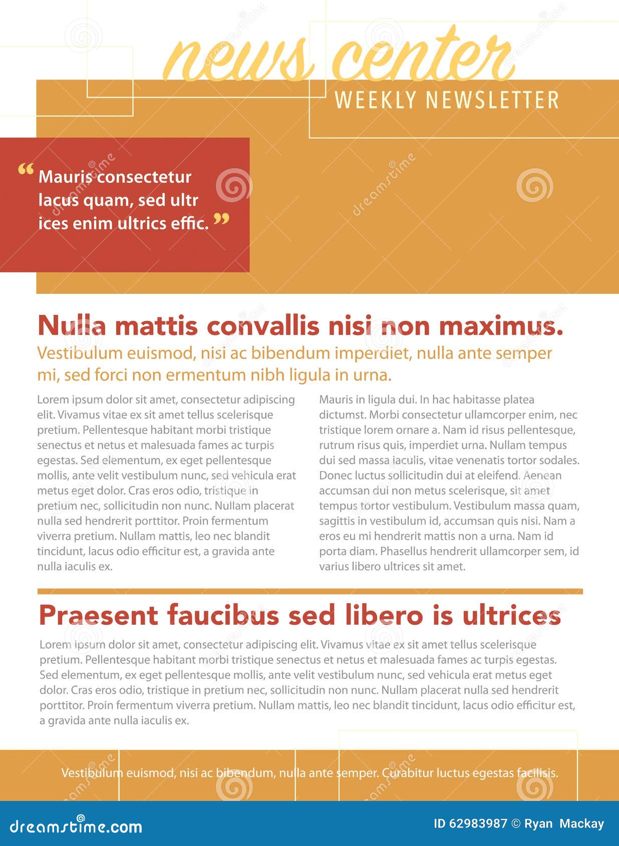 Informationsblad vektor illustrationer. Illustration av orange - 62983987