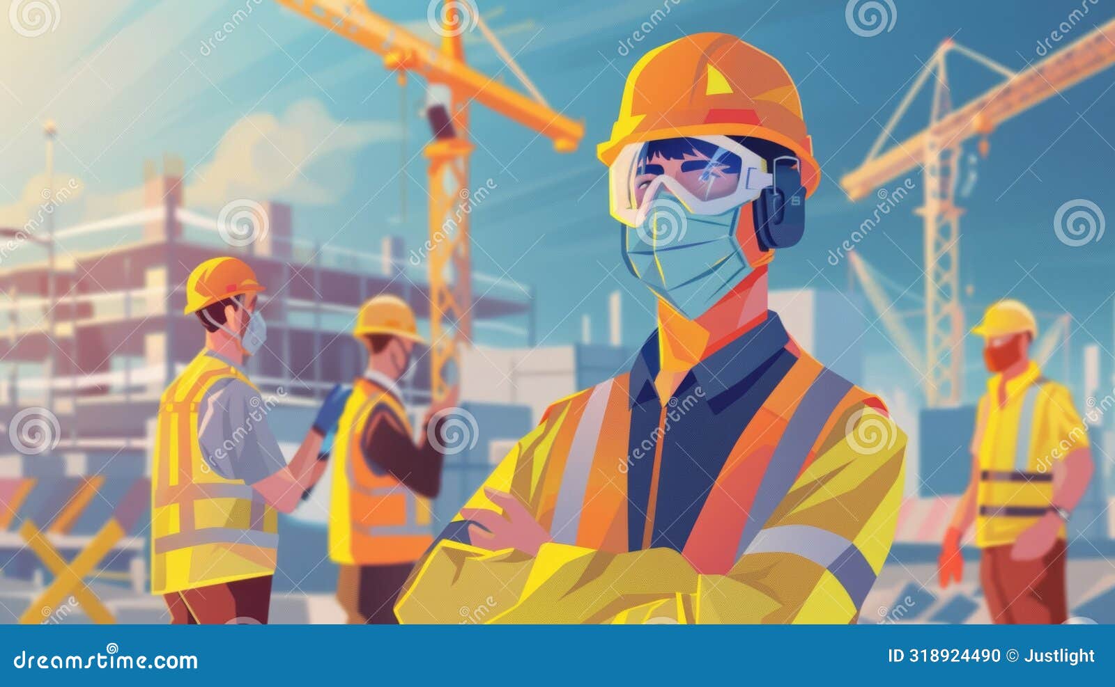 An Informative Poster Outlining the Safety Protocols for the ...