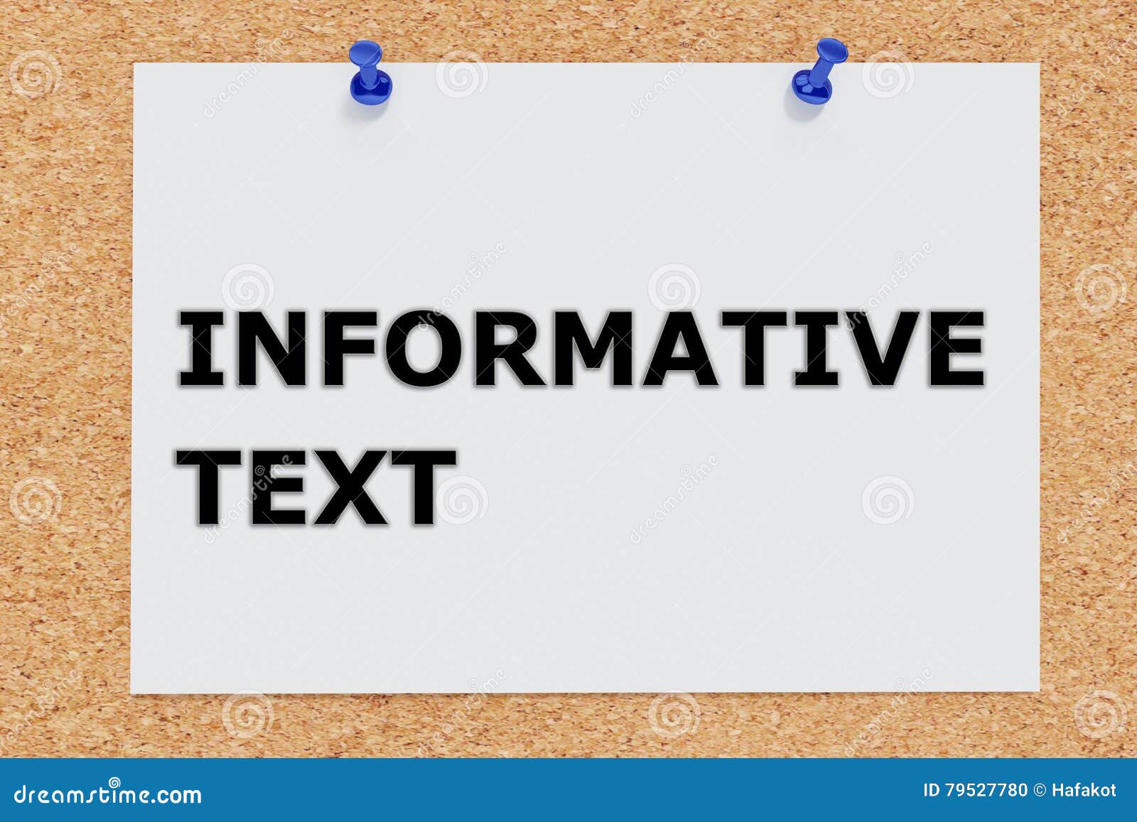 Informative Text concept stock illustration. Illustration of newspaper ...