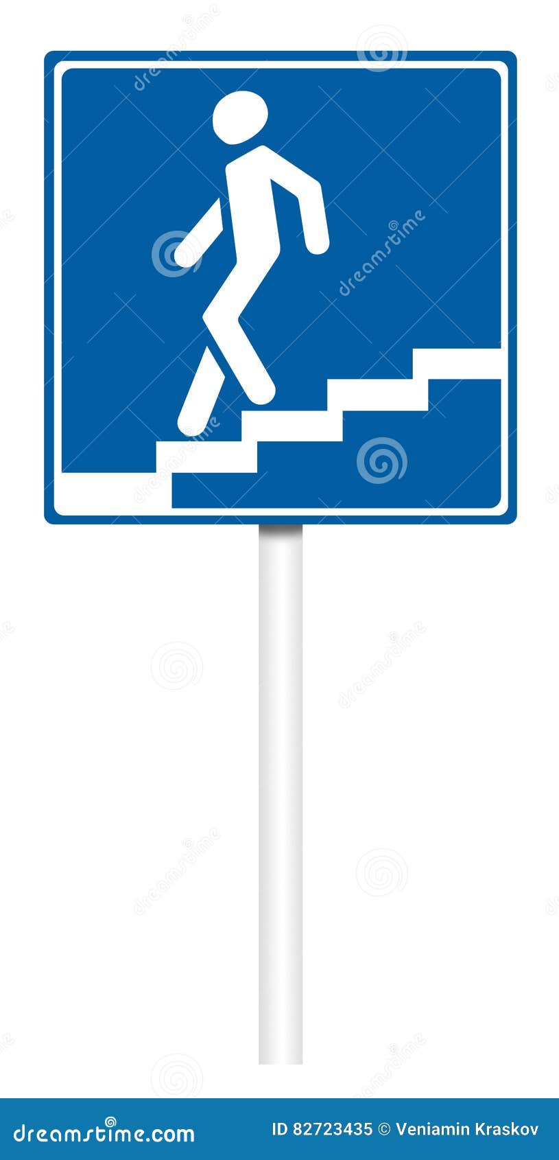 Informative Traffic Sign - Underpass Stock Image - Image of urban, icon ...