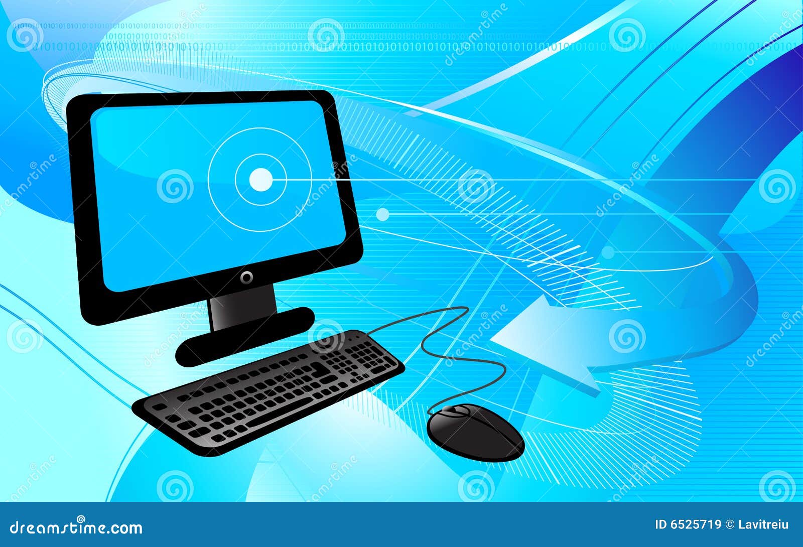 Informatyka ilustracja wektor. Ilustracja złożonej z korporacyjny - 6525719