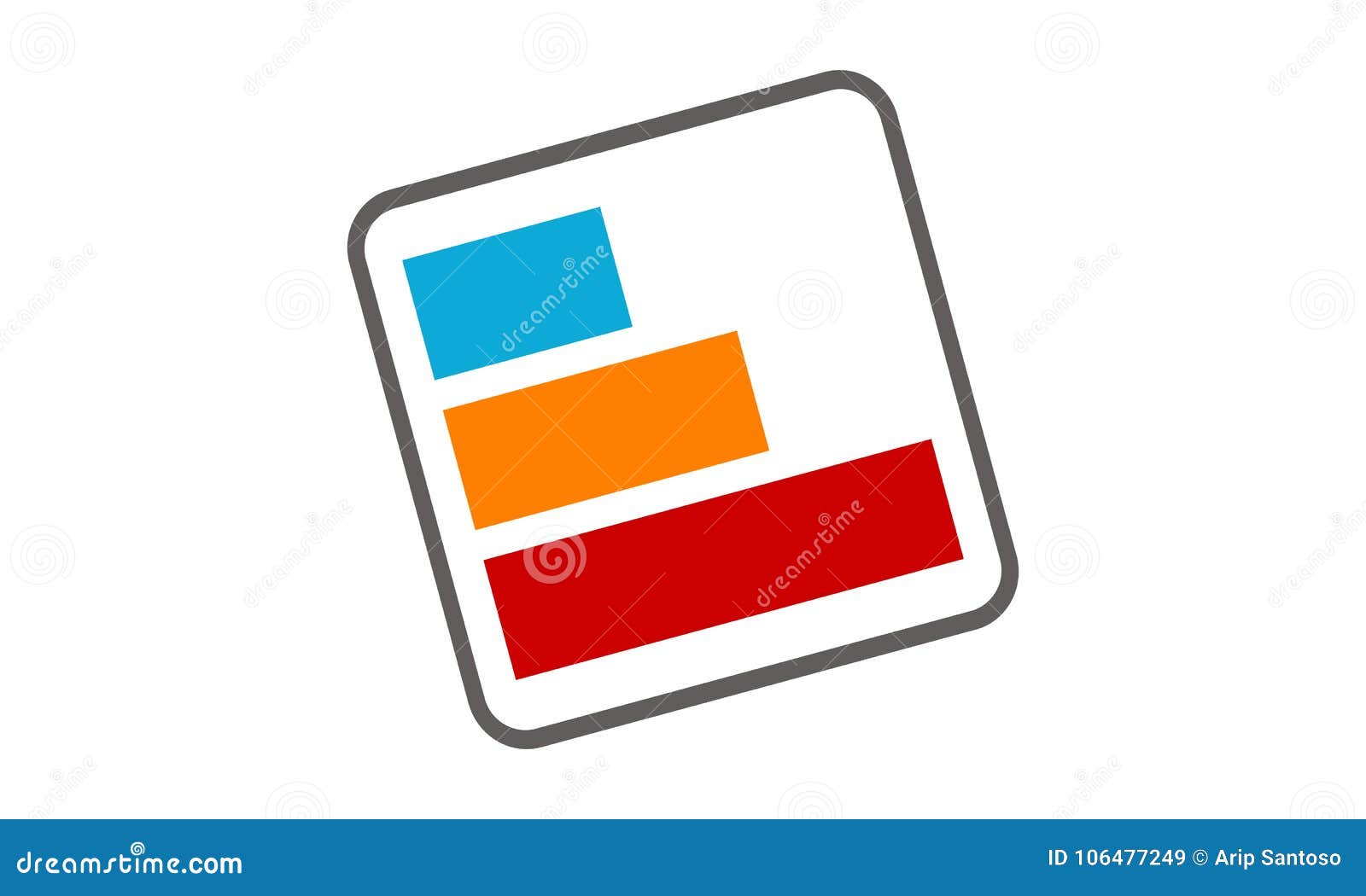 Informe De Negocios Logo Design Template Ilustración del Vector ...