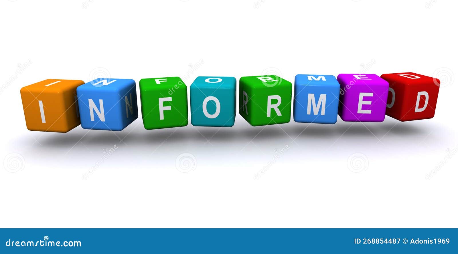 Get Informed Word Blocks Royalty-Free Stock Photography | CartoonDealer ...