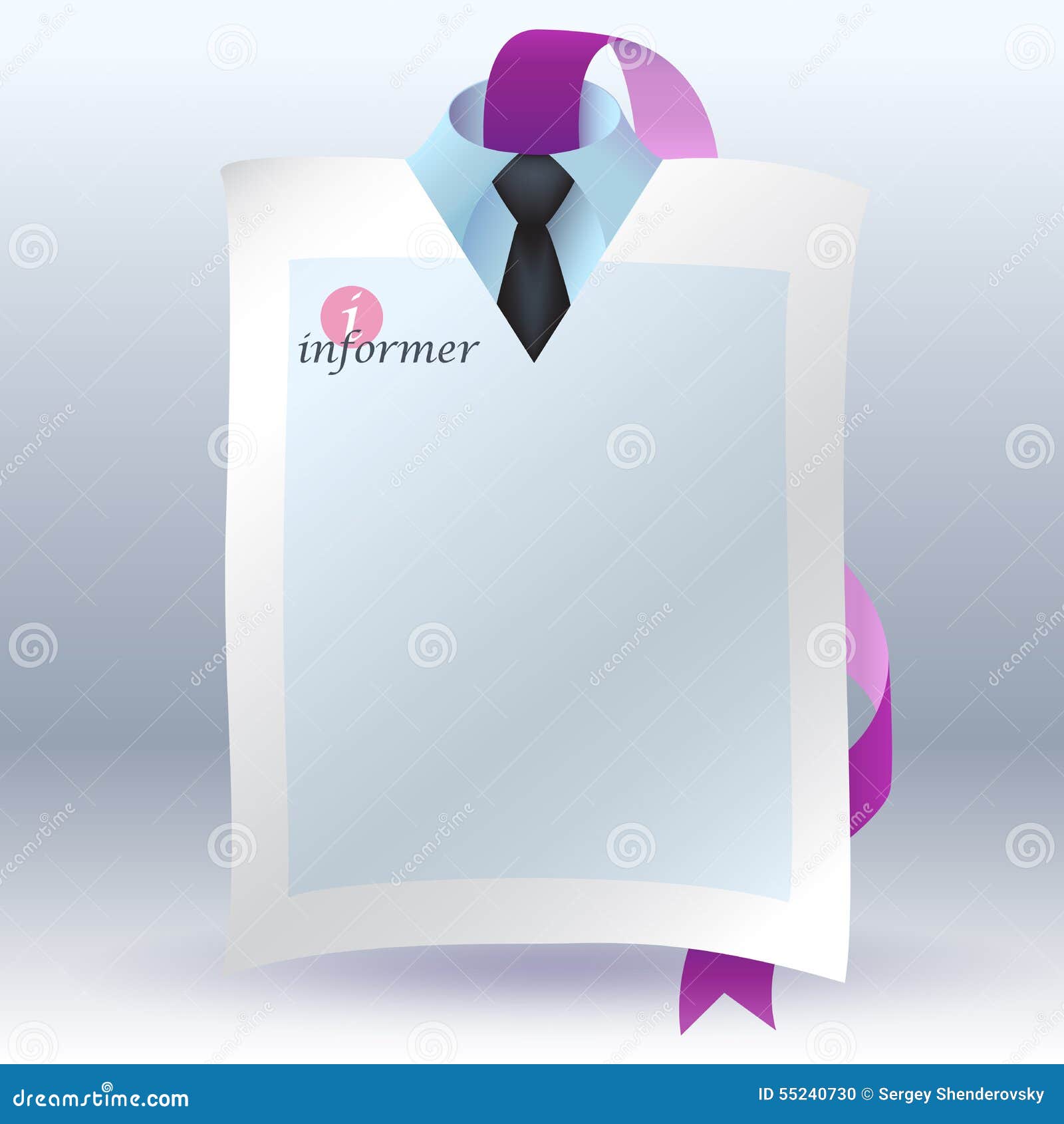 Informer Shirt stock vector. Illustration of inspiration - 55240730