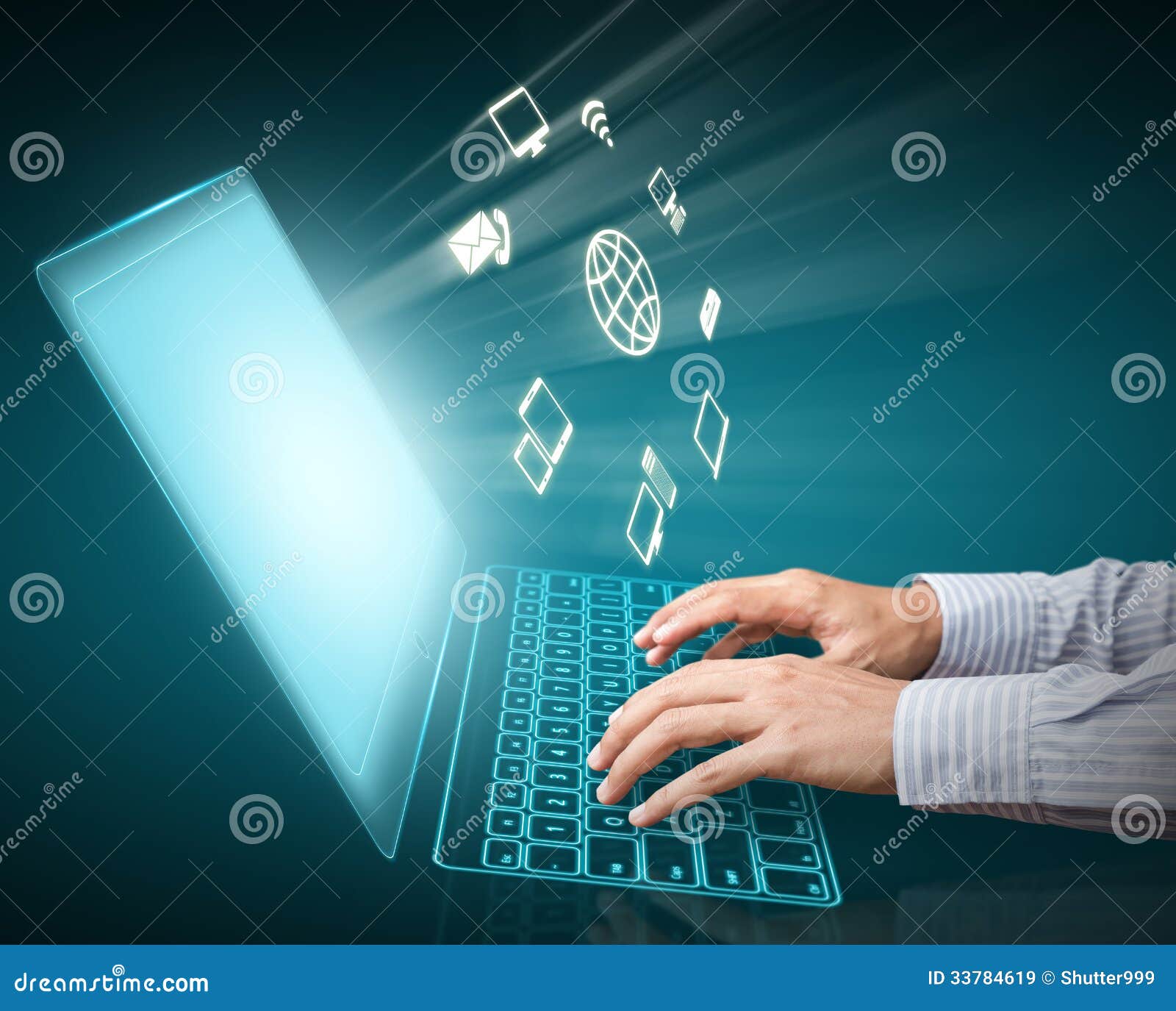 Informática Y Computación De La Nube Imágenes de archivo libres de ...