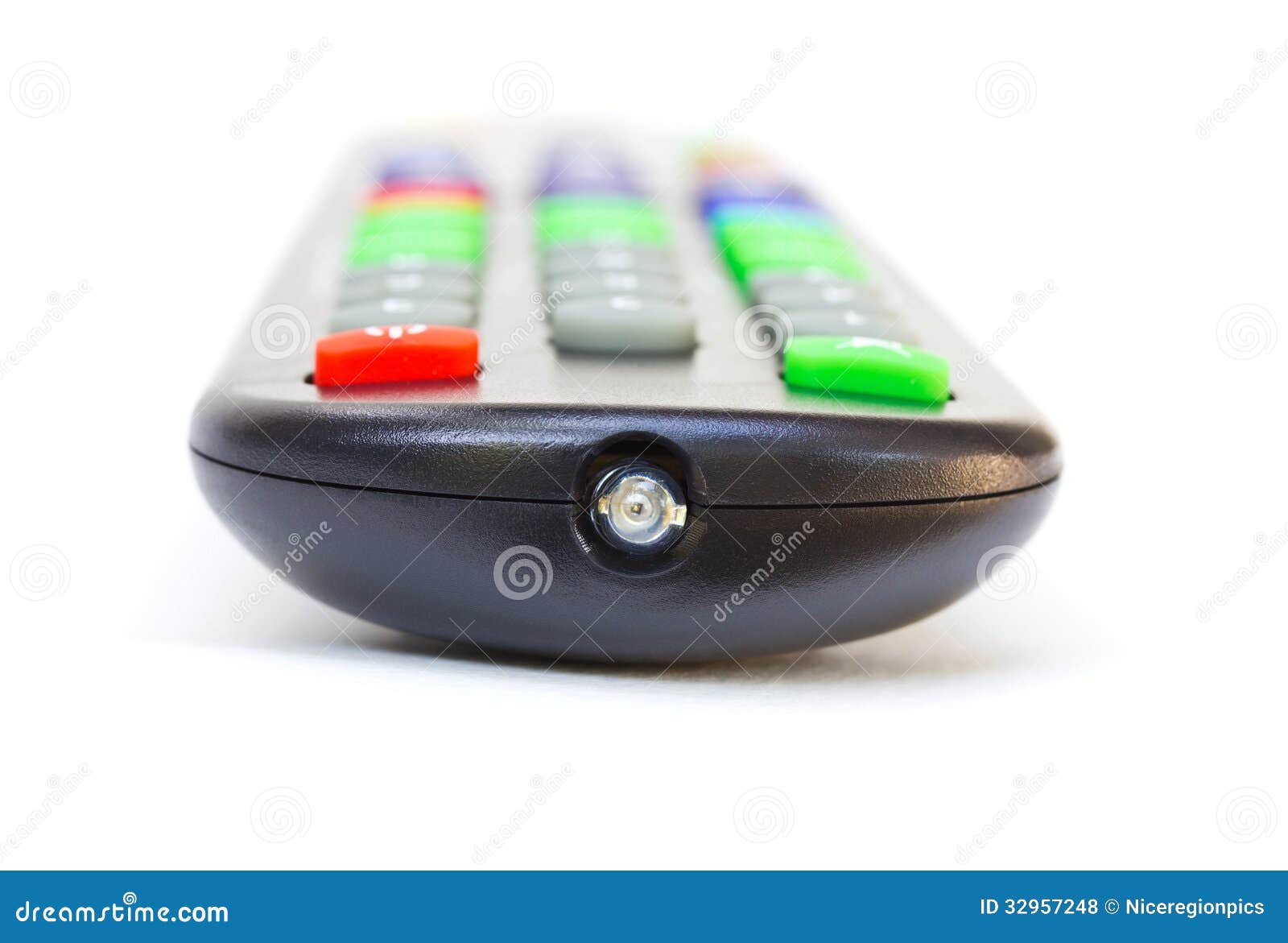 Infrared Button of Remote Control Stock Photo - Image of background ...