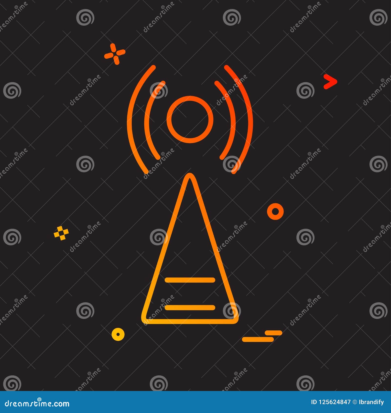 Infrared Icon Design Vector Stock Vector - Illustration of drawing ...