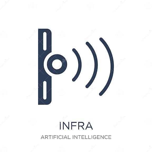 Infrared Icon. Trendy Flat Vector Infrared Icon on White Backgro Stock ...
