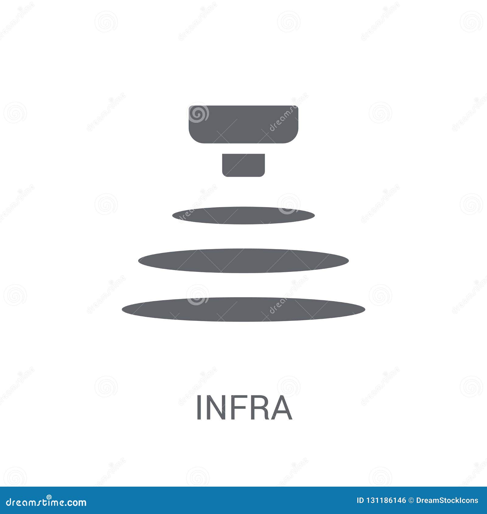 Infrared Icon. Trendy Infrared Logo Concept on White Background Stock ...