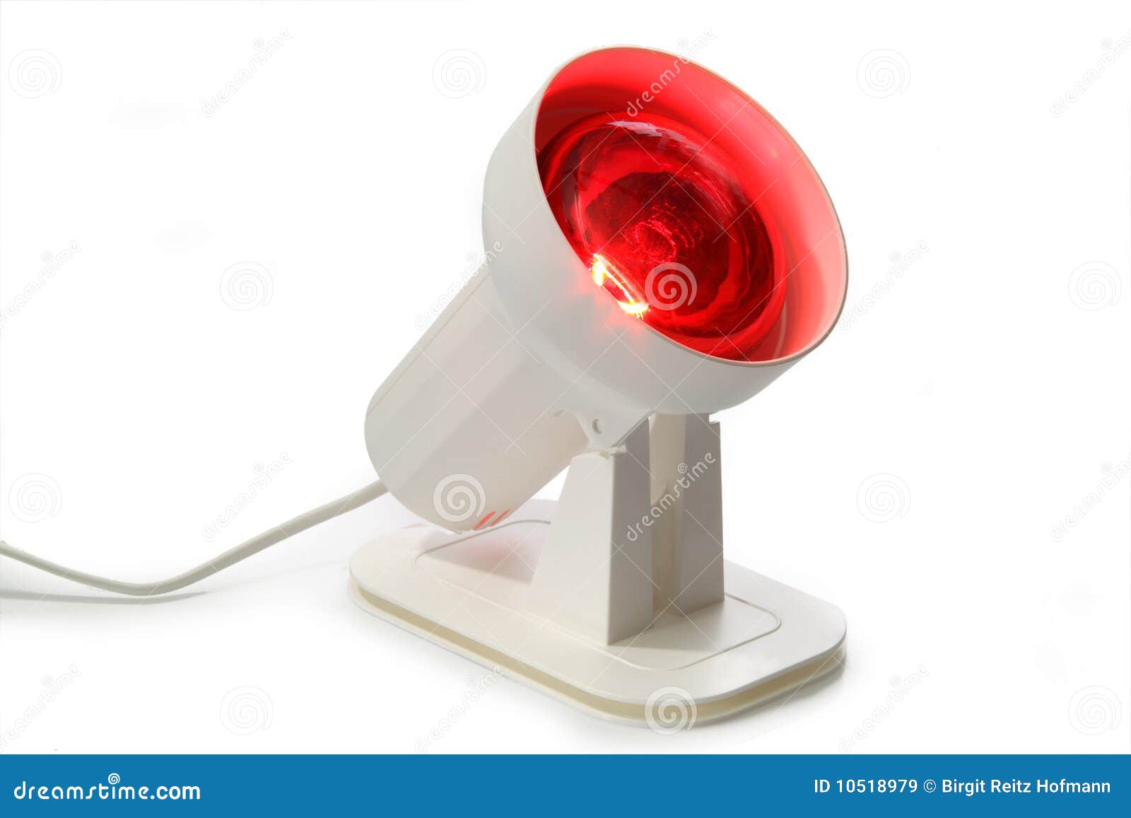Infrared lamp stock image. Image of electronics, thermally - 10518979