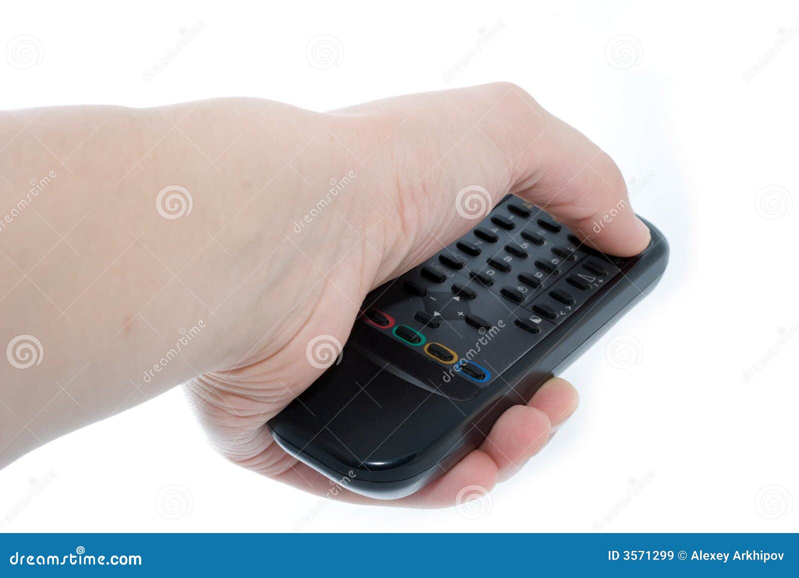 Infrared Remote Control Unit I Stock Image - Image of unit, hand: 3571299