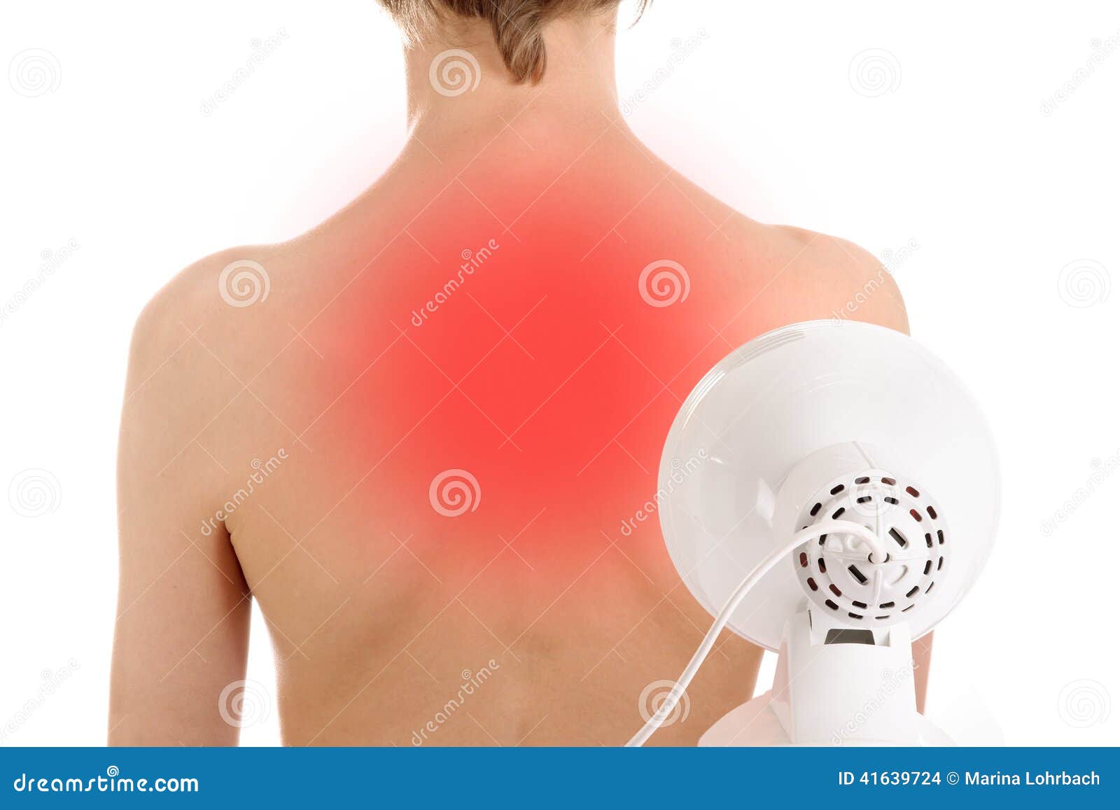 Infrarode Straling, Therapie Stock Foto - Image of spier, lamp: 41639724