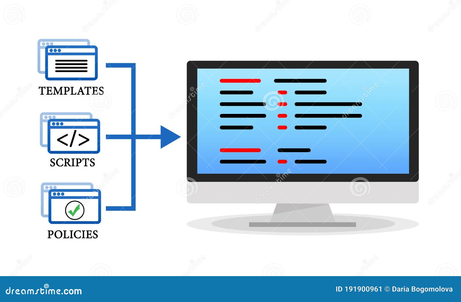 Computer Infrastructure Icon