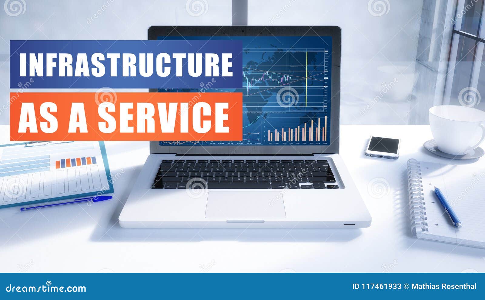 Infrastructure As a Service Stock Illustration - Illustration of ...
