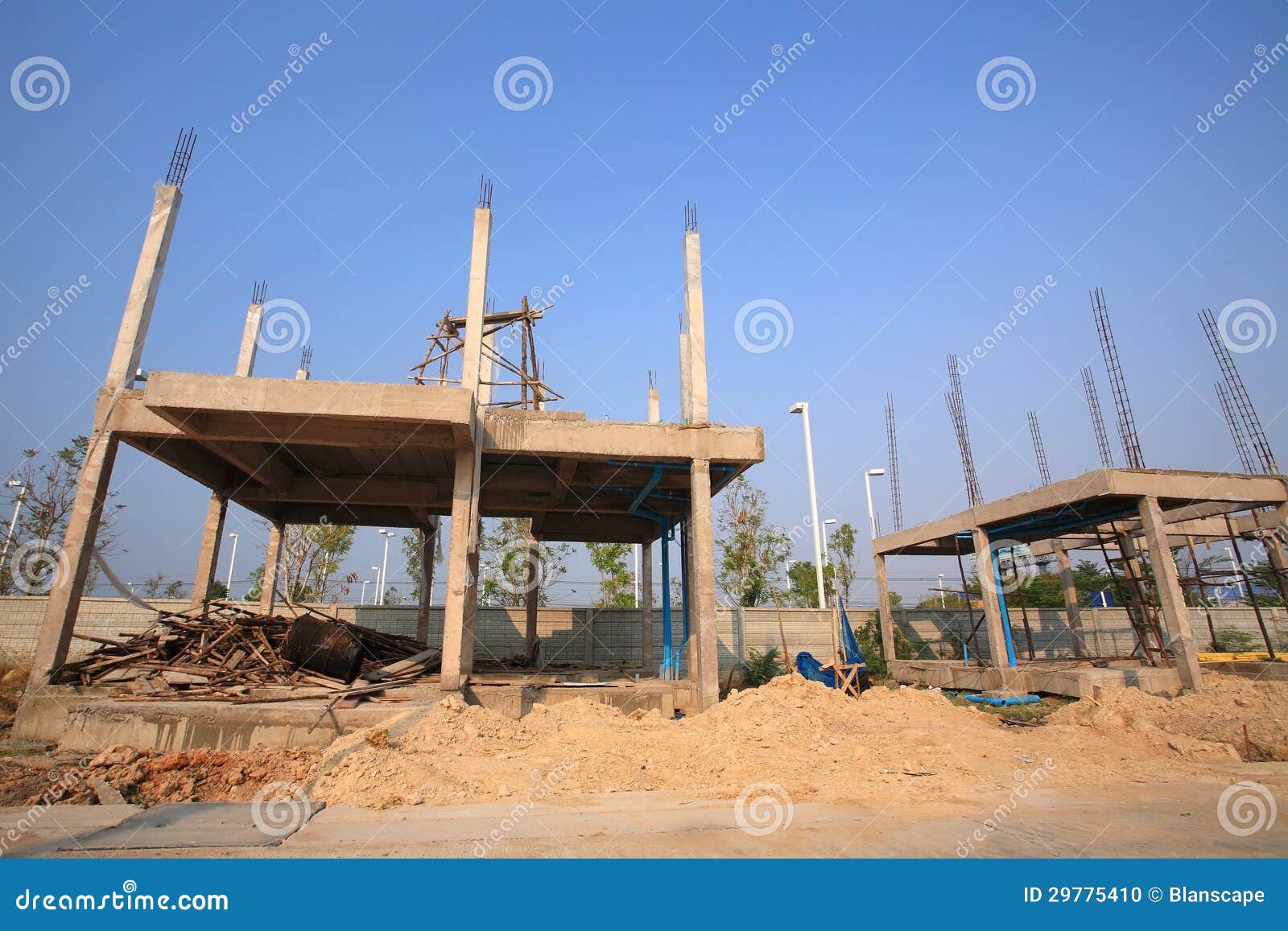 Infrastructure De Bâtiment En Construction Photo stock - Image: 29775410