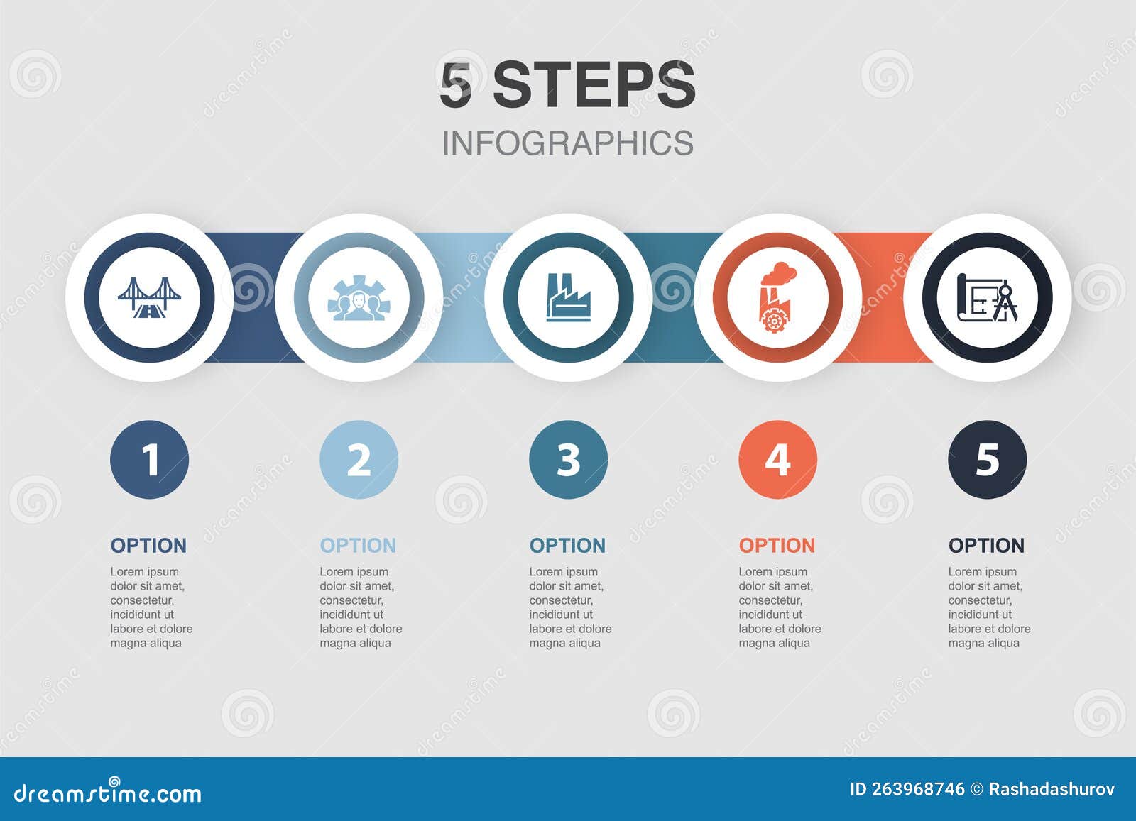 Infrastructure, Development, Plant Stock Vector - Illustration of ...
