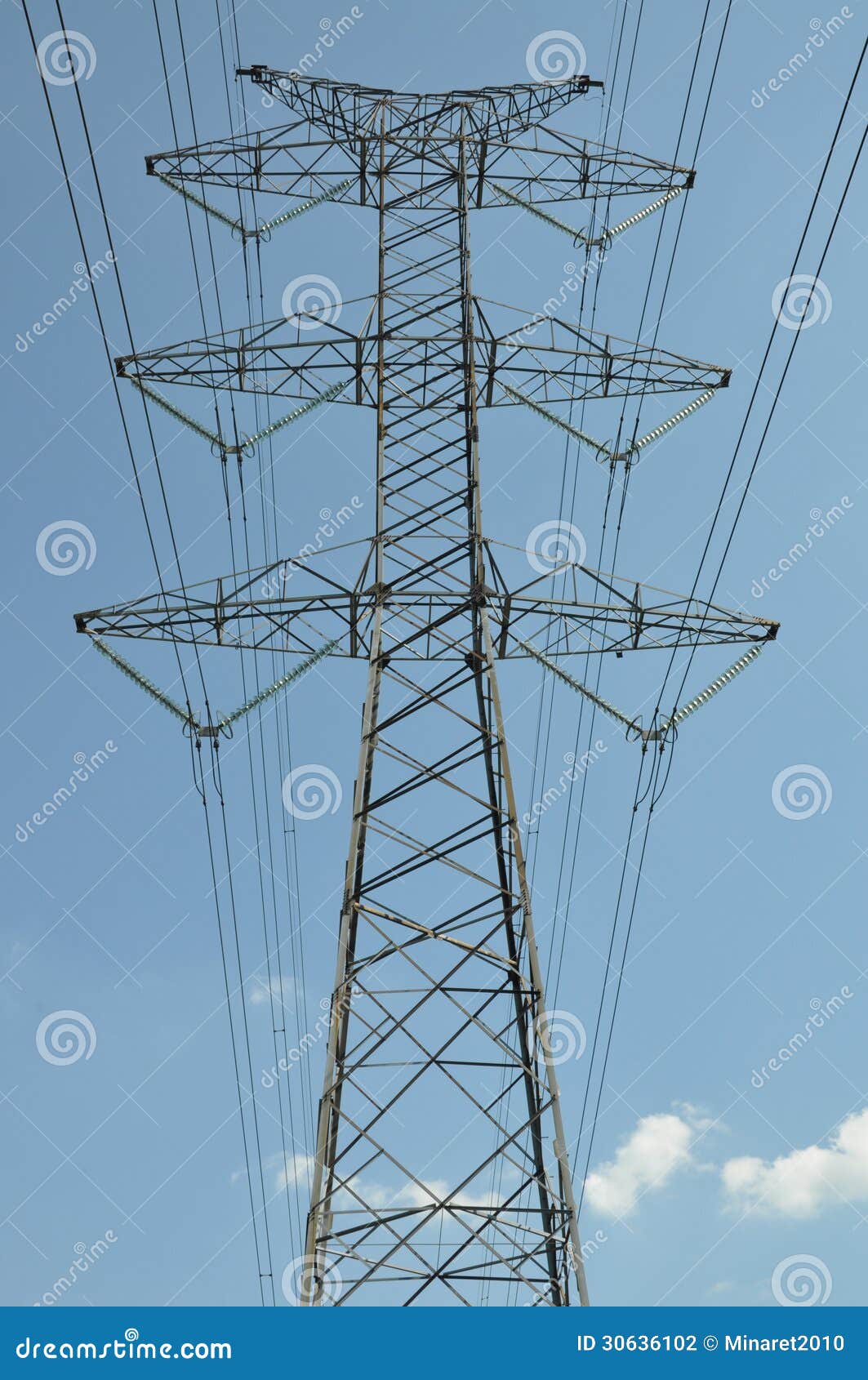 Infrastructure of the Energy Industry Stock Photo - Image of line ...