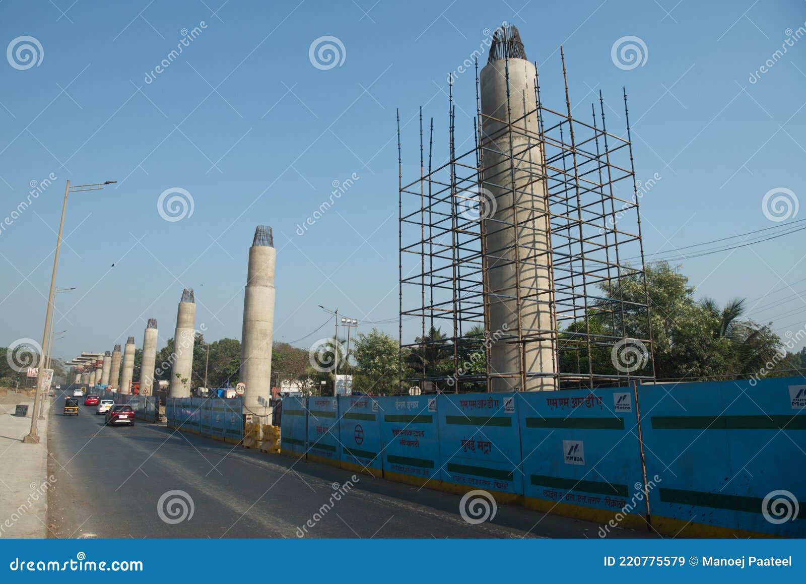 Infrastructure - Flyovers Construction Editorial Stock Image - Image of ...