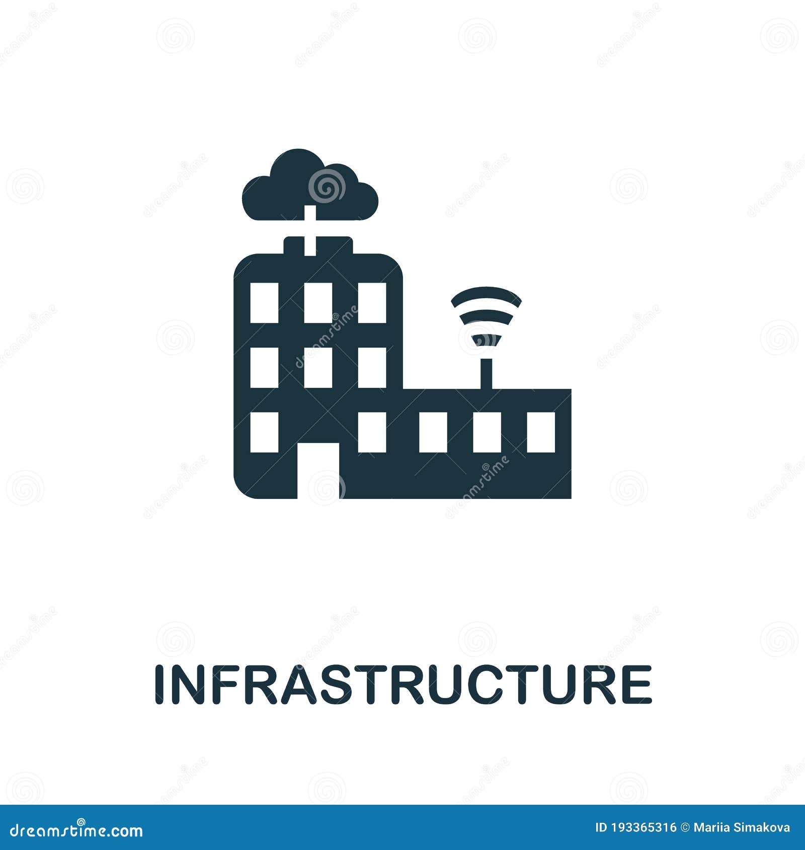 Infrastructure Icon. Simple Element from Team Building Collection ...