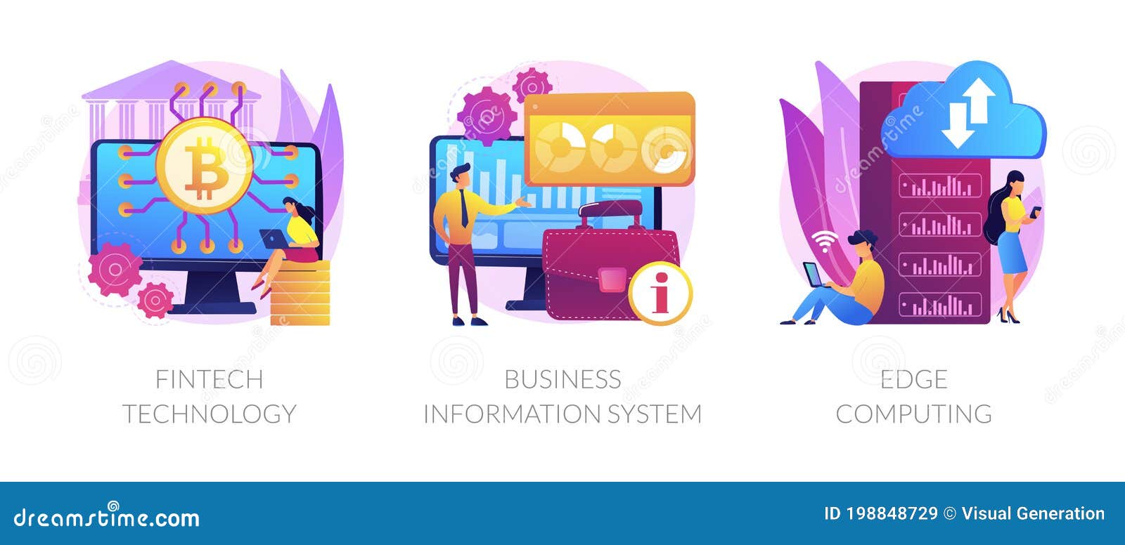 It Infrastructure and Technology Integration Abstract Concept Vector ...