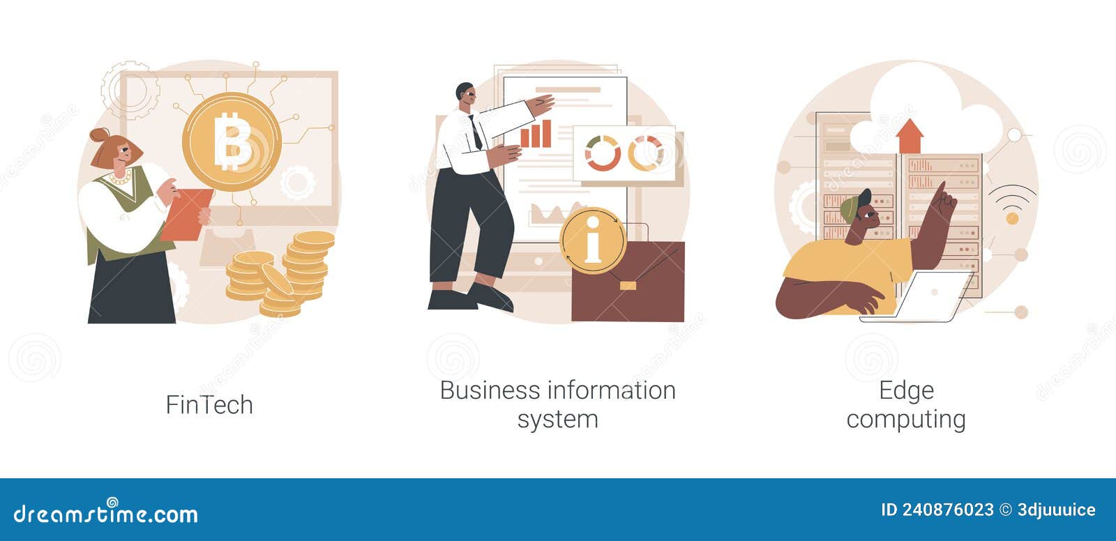 It Infrastructure and Technology Integration Abstract Concept Vector ...