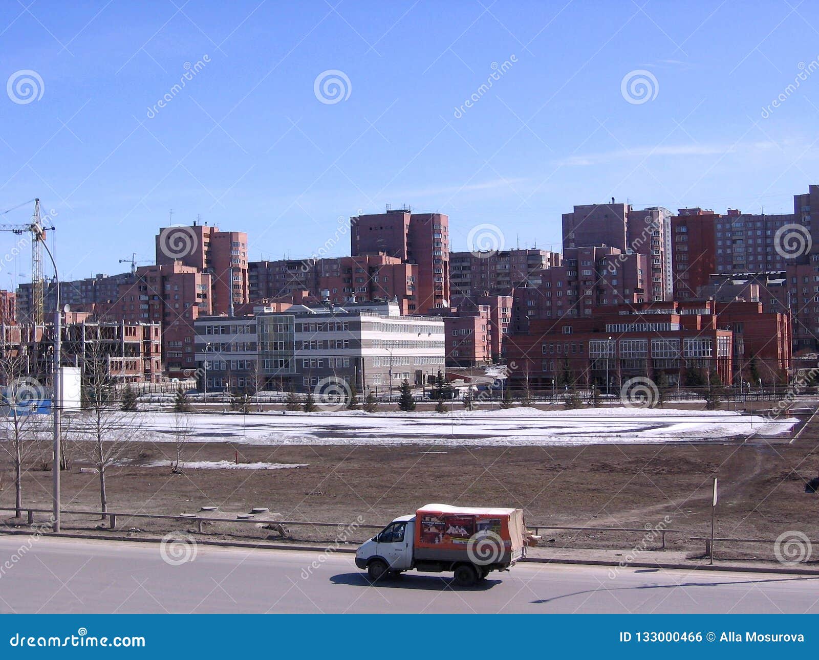 Infrastructure Urbaine Moderne Avec Des Routes Photo stock - Image du ...