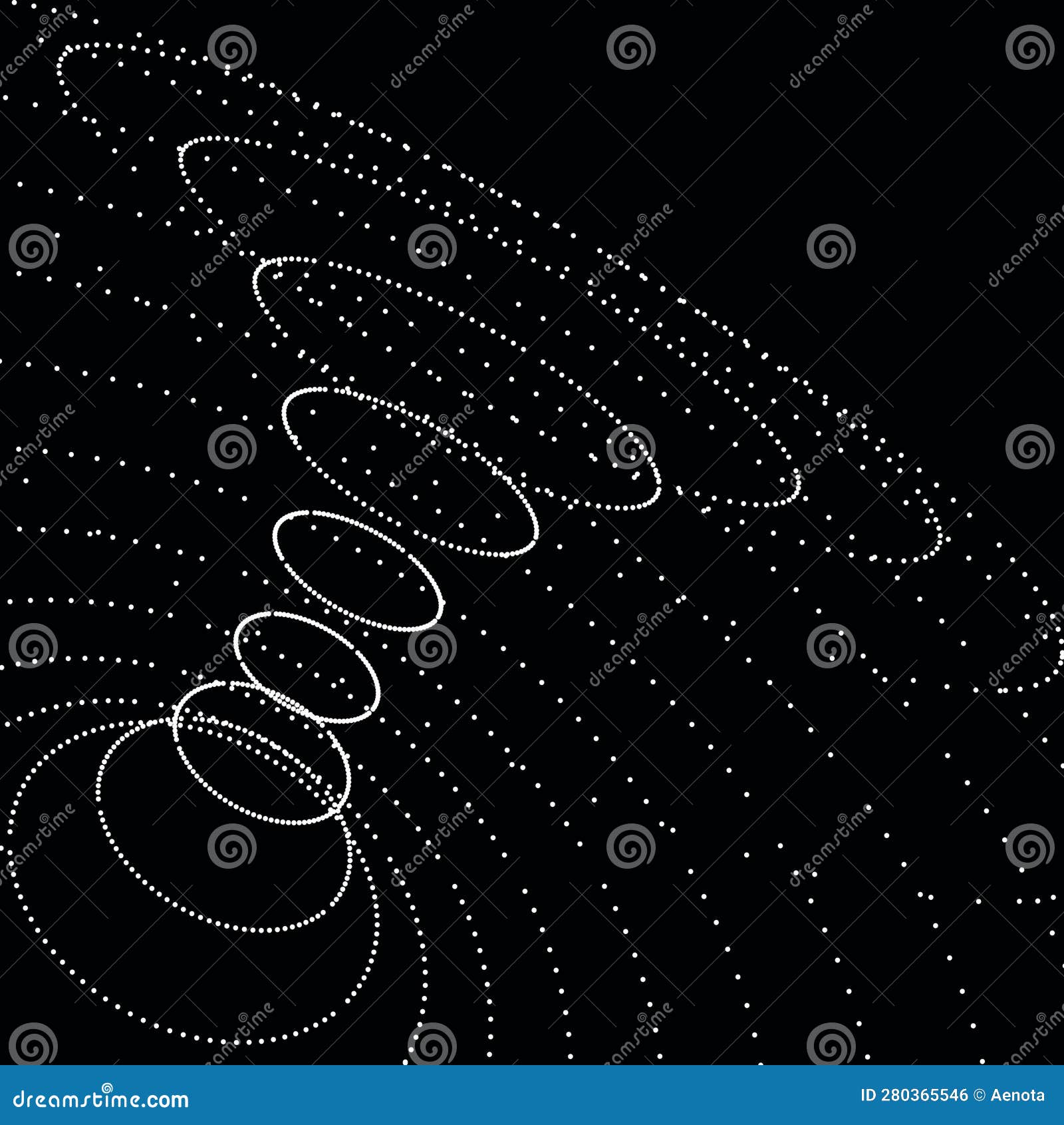 Involute Futuristic Structure Cartoon Vector | CartoonDealer.com #280365305