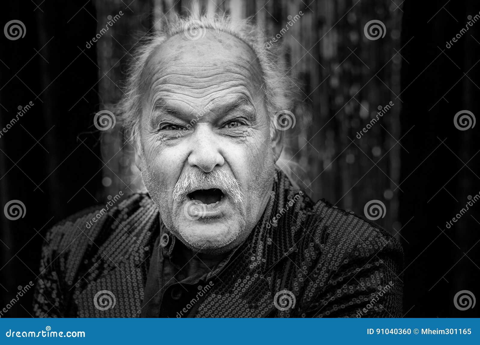 Infuriated Man Shouting at the Camera Stock Photo - Image of person ...