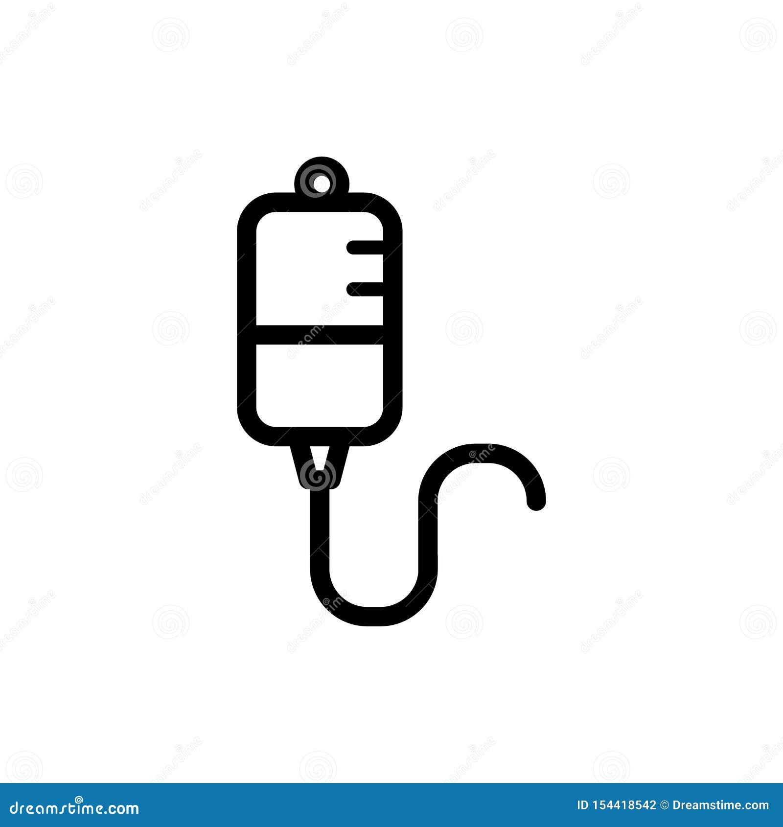 Infus stock vector. Illustration of isolated, health - 154418542