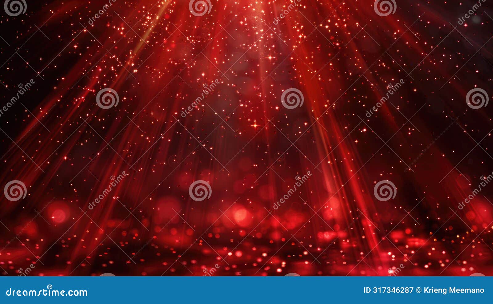 Whimsical Red Spotlight Backdrop for Fantasy Projects Stock ...