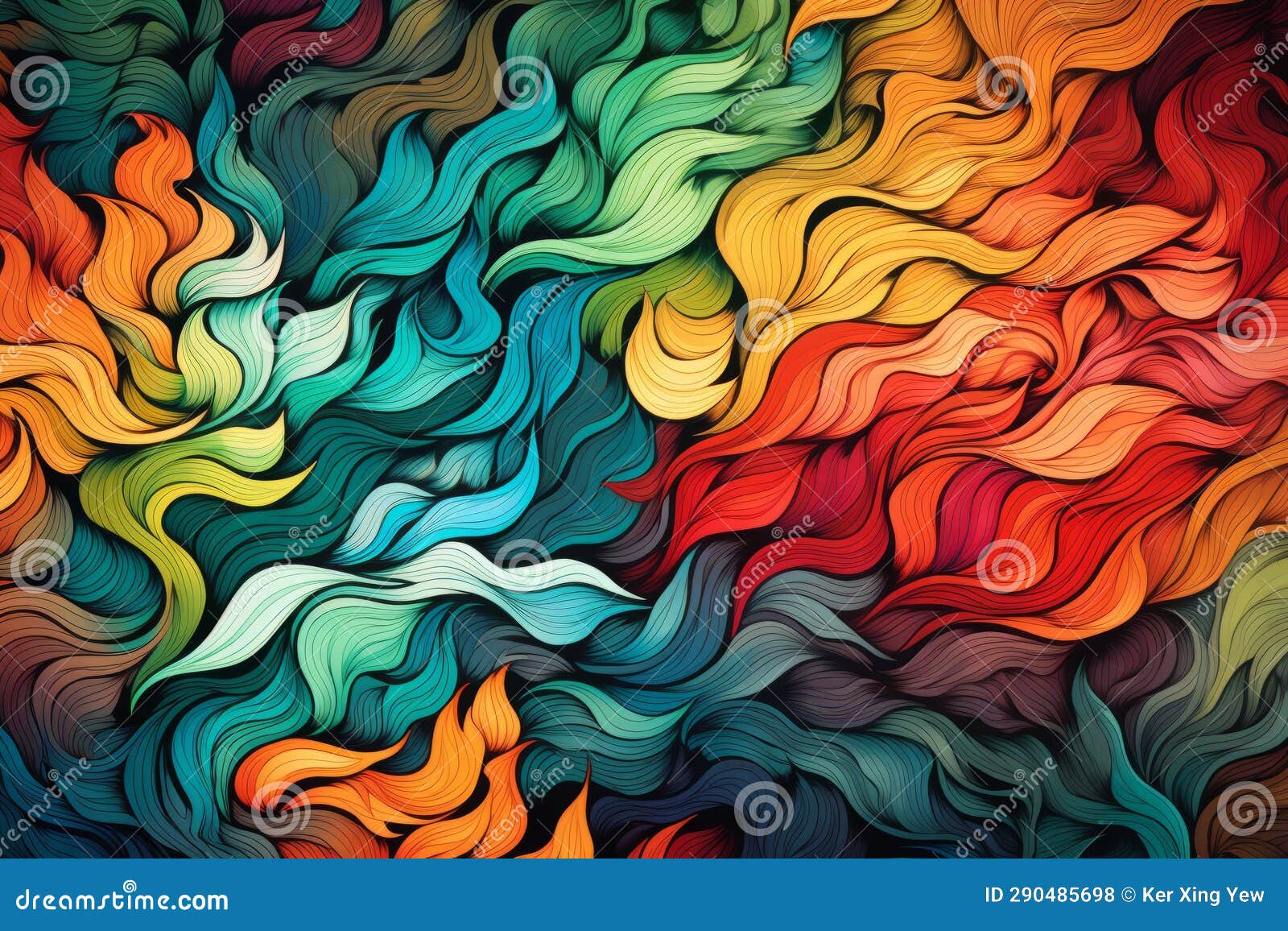 Infuse Your Visuals with a Sense of Rhythm and Movement Stock ...