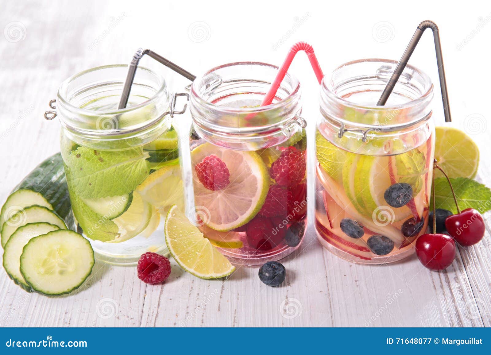 Infused water stock image. Image of food, composition - 71648077