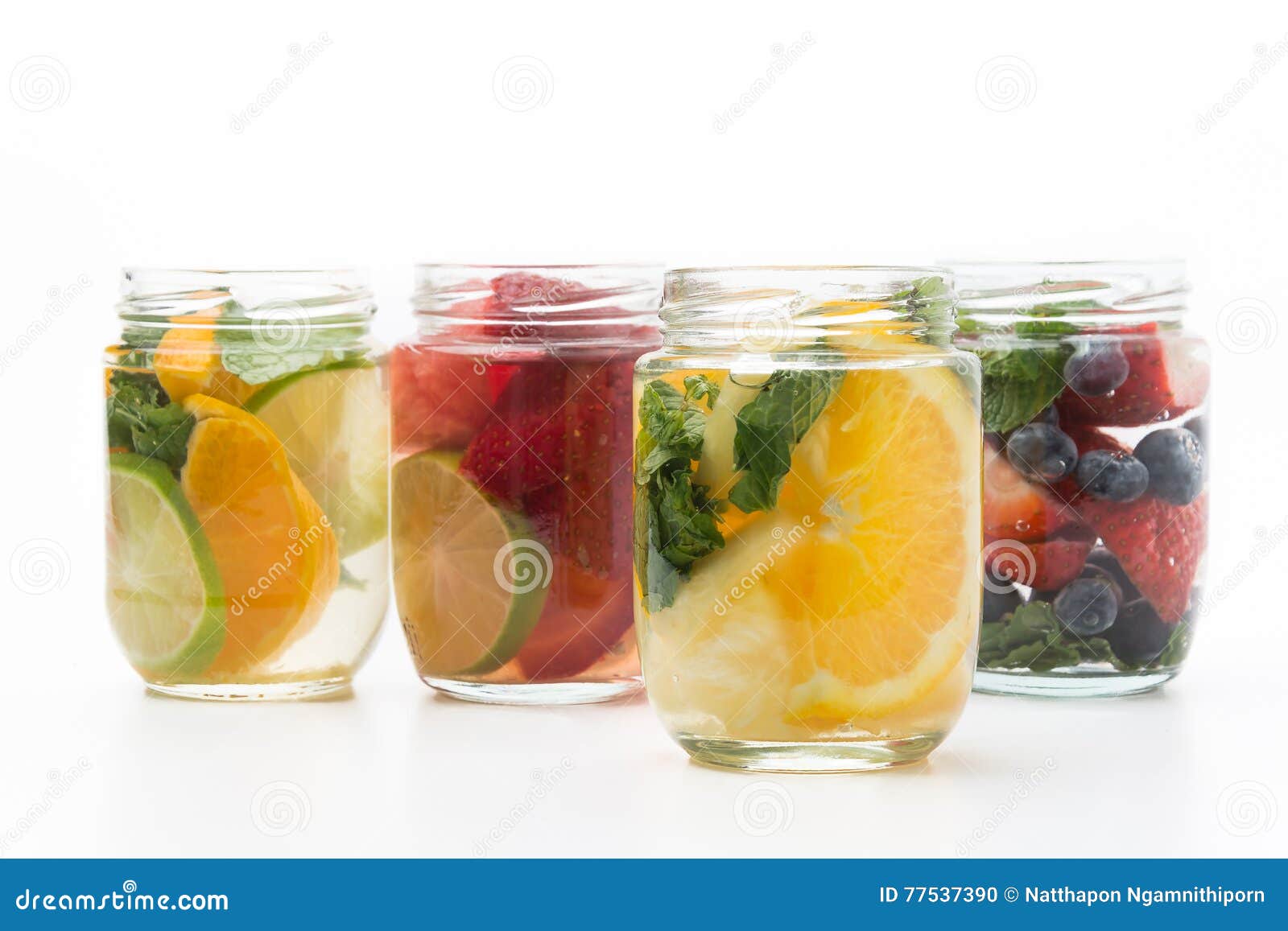 Infused water stock photo. Image of cold, blueberry, fresh - 77537390