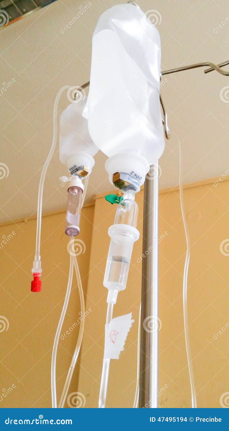 Infusion bottle editorial stock image. Image of plastic - 47495194