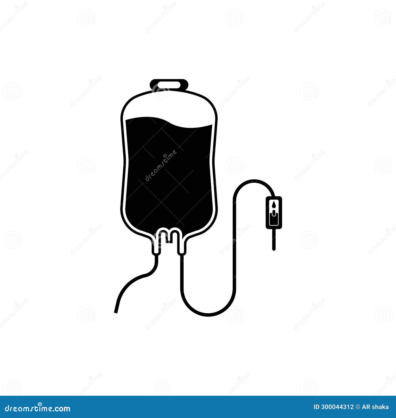 Infusion Icon. Intravenous Bag, Blood, Drip. Medical Help Concept ...