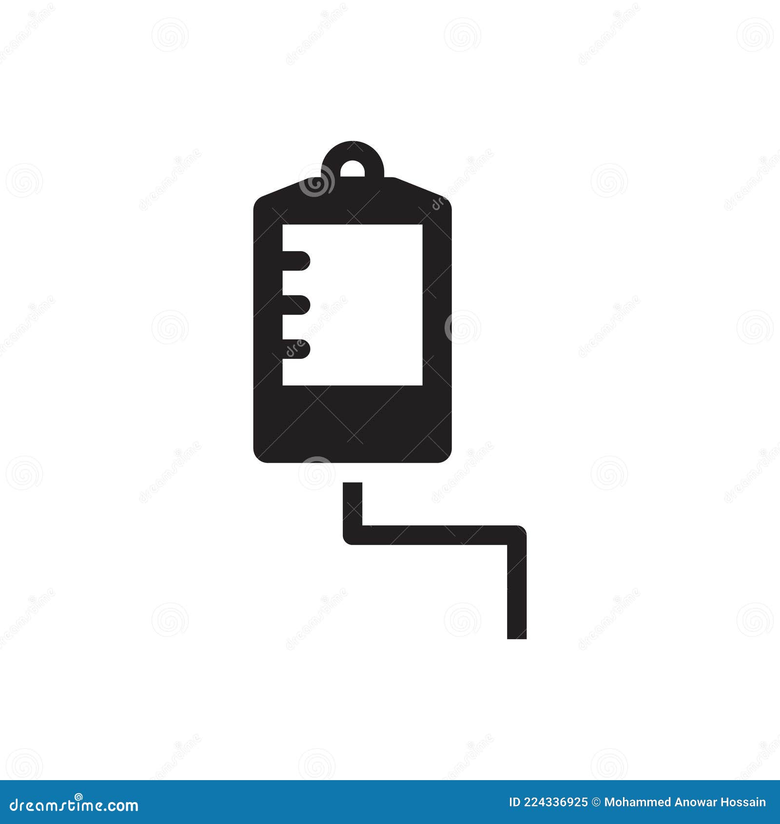Infusion Icon - Medical Saline Stock Vector - Illustration of sign ...