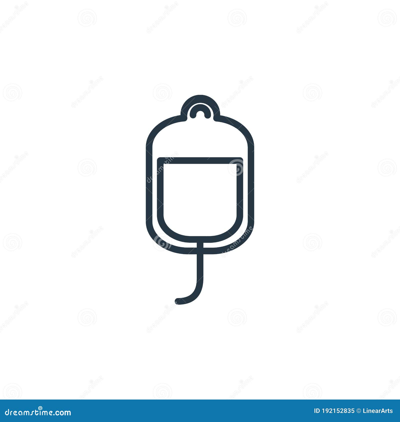 Infusion Icon Vector from Health Concept. Thin Line Illustration of ...