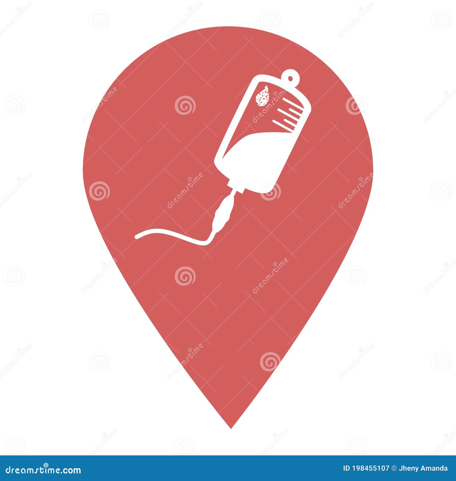 Infusion Location Map Pin Icon. Element of Map Point for Mobile Concept ...