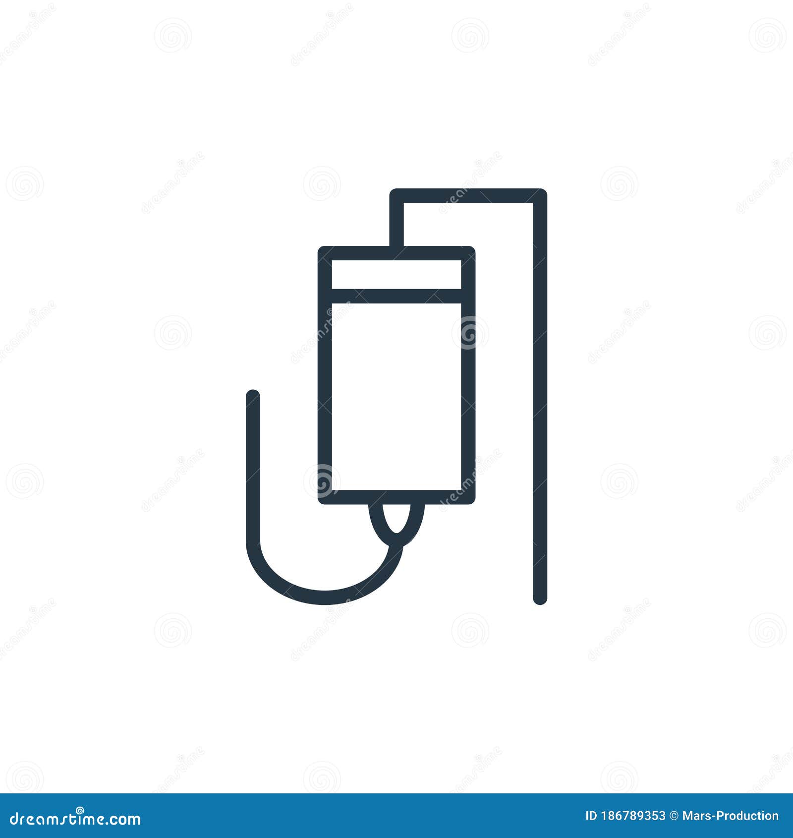 Infusion Vector Icon. Infusion Editable Stroke. Infusion Linear Symbol ...