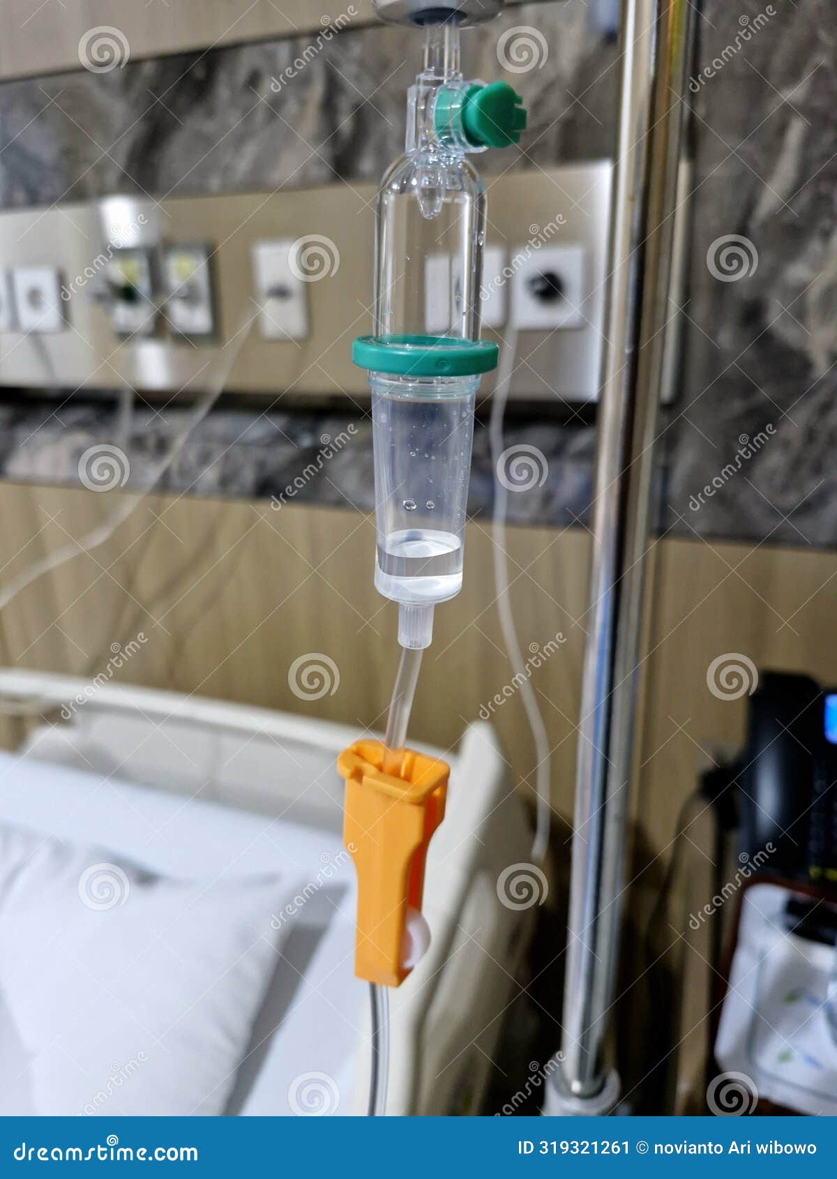 Infusion Water Drip Speed Control Device Stock Image - Image of patient ...