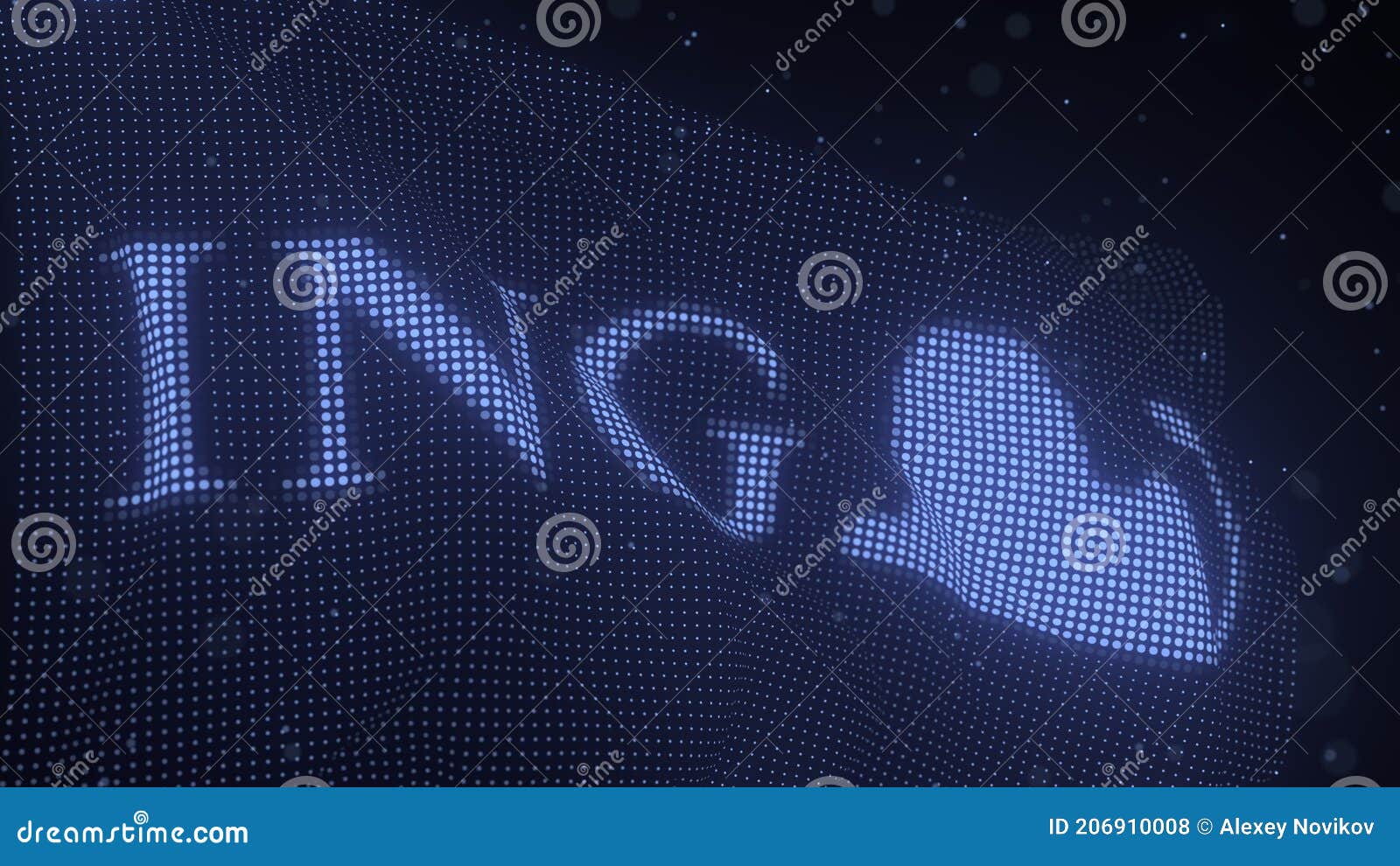ING Logo on a Waving Digital Flag, Editorial 3d Rendering Editorial ...