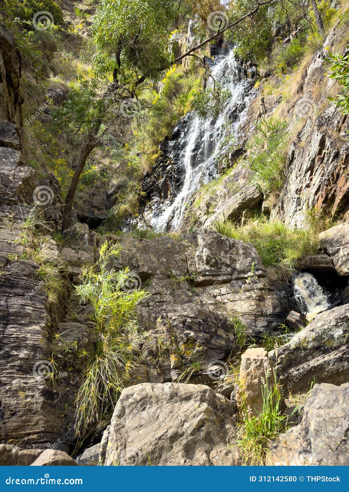 Ingalalla Falls South Australia Stock Photo - Image of peninsula ...