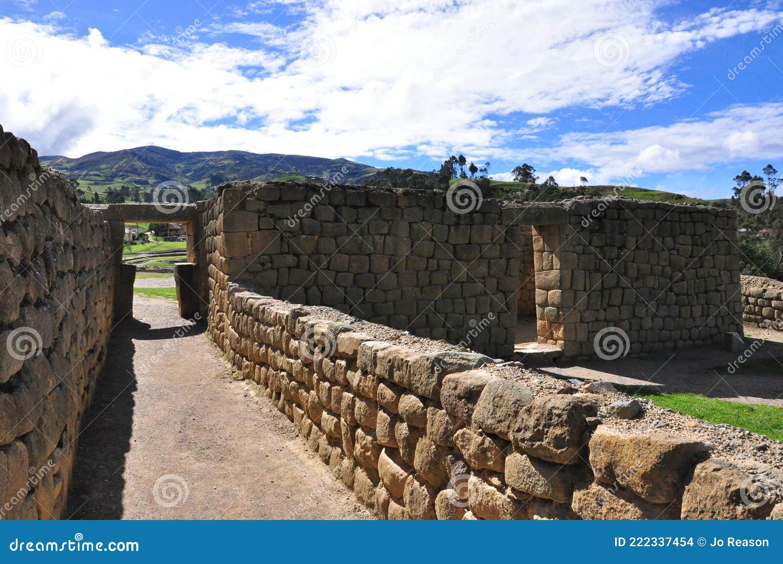Ingapirca, Ecuador stock photo. Image of built, horizontal - 222337454