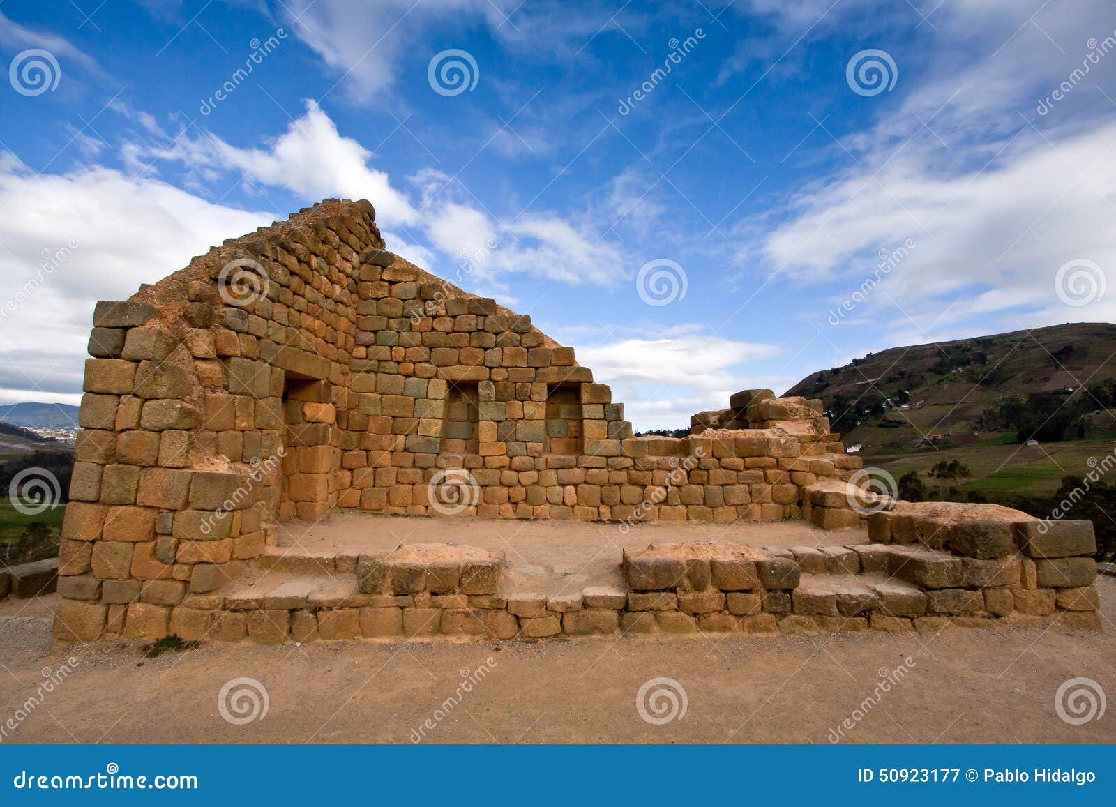 Ingapirca Important Inca Ruins in Ecuador Stock Image - Image of ...