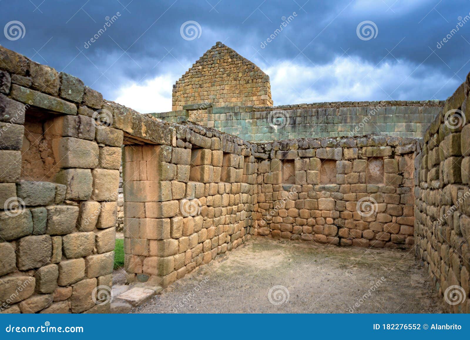 Ingapirca Ruins In Ecuador Royalty-Free Stock Image | CartoonDealer.com ...
