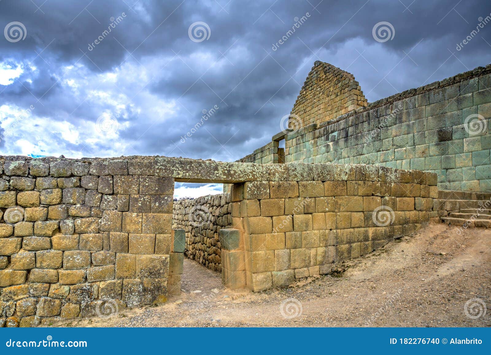 Ingapirca Ruins In Ecuador Royalty-Free Stock Image | CartoonDealer.com ...