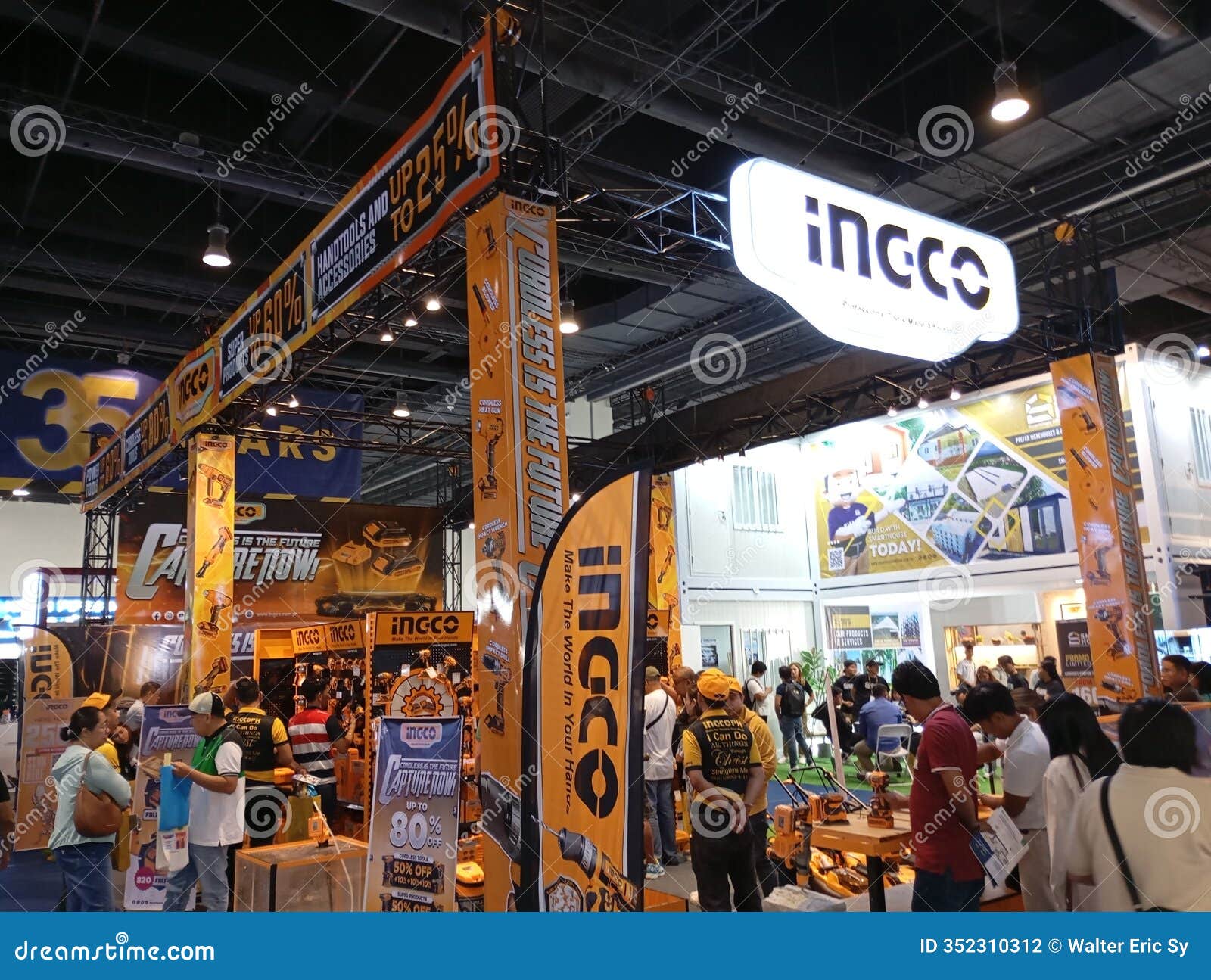 Ingco Tools Booth at Philconstruct Expo in Pasay, Philippines Editorial ...