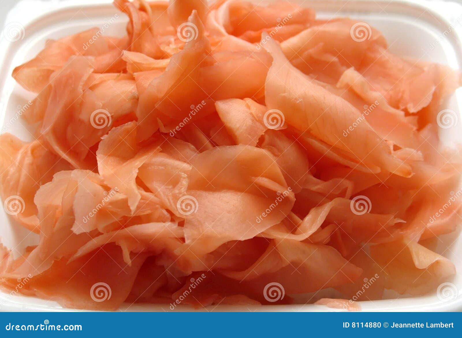 Ingelegde gember stock foto. Image of kruid, specerij - 8114880